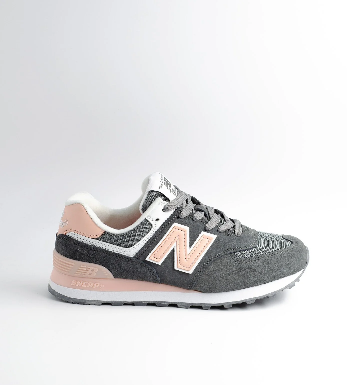 Кроссовки New Balance 574 Peach-Grey купить в Краснодаре