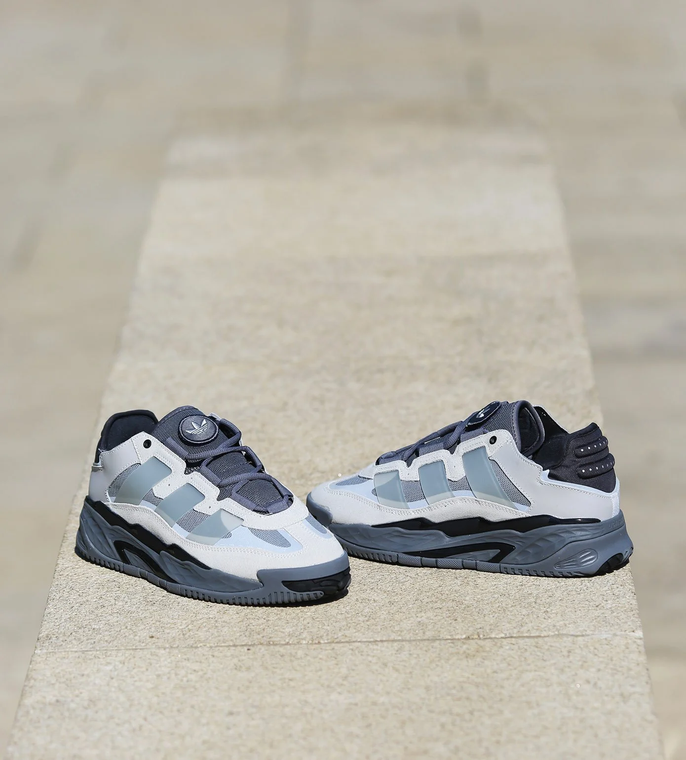 Кроссовки Adidas NiteBall Black-Grey купить в Краснодаре