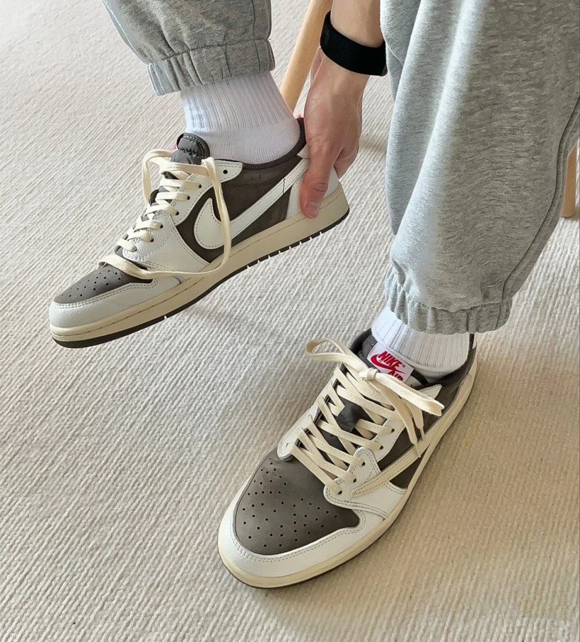 Кроссовки Nike Jordan 1 Low Travis Scott Reverse Mocha купить в Краснодаре
