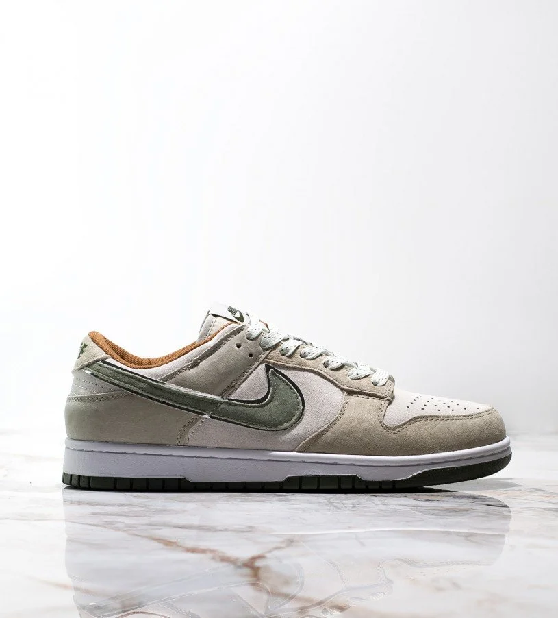 Кроссовки Nike SB Dunk Low Beige-Green купить в Краснодаре