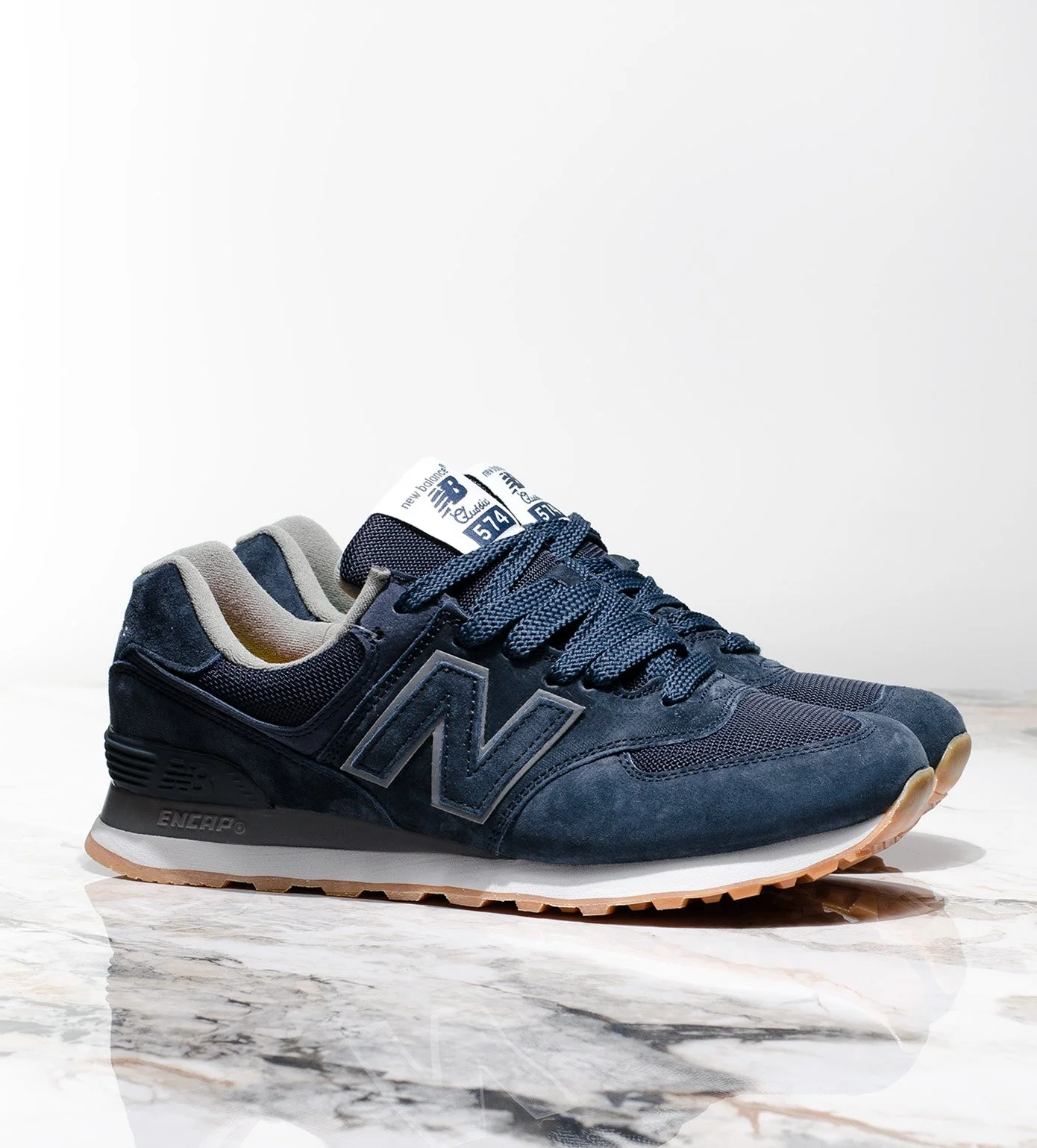 Кроссовки New Balance 574 Deep Blue купить в Краснодаре