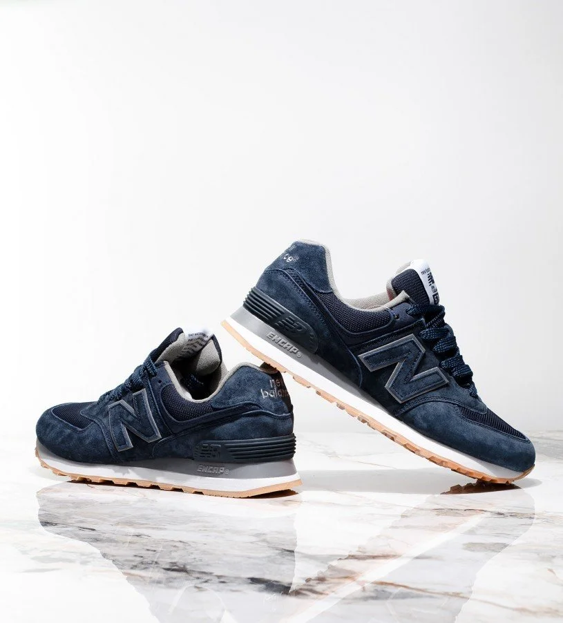 Кроссовки New Balance 574 Deep Blue купить в Краснодаре